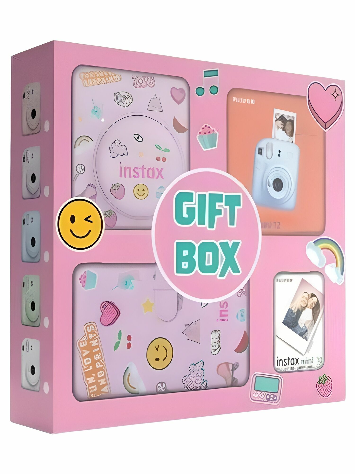 Фотоаппарат моментальной печати Fujifilm Instax mini 12 Blue Gift Box Bundle
