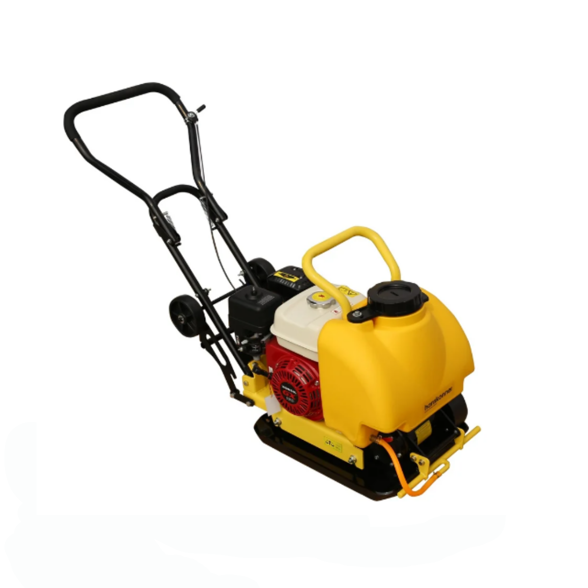 Виброплита Hanskonner HPC90W желтый, бензиновая, 3600 Вт, 4.8 л. с.