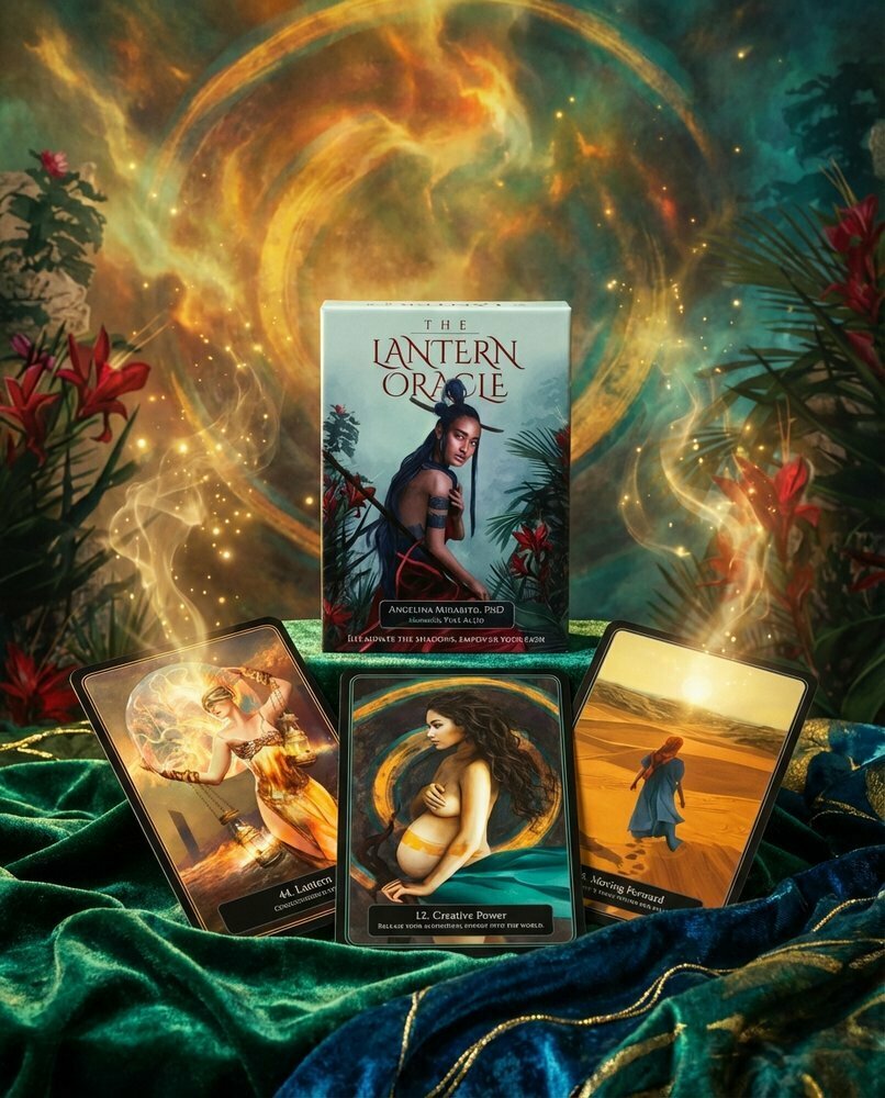 Карты Таро "The Lantern Oracle" Blue Angel / Таро Оракул Фонаря 63745 Blue Angel