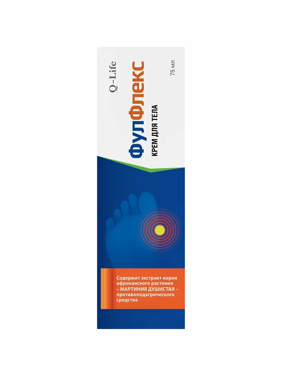 Фулфлекс крем, крем для тела, 75 мл, 1шт.