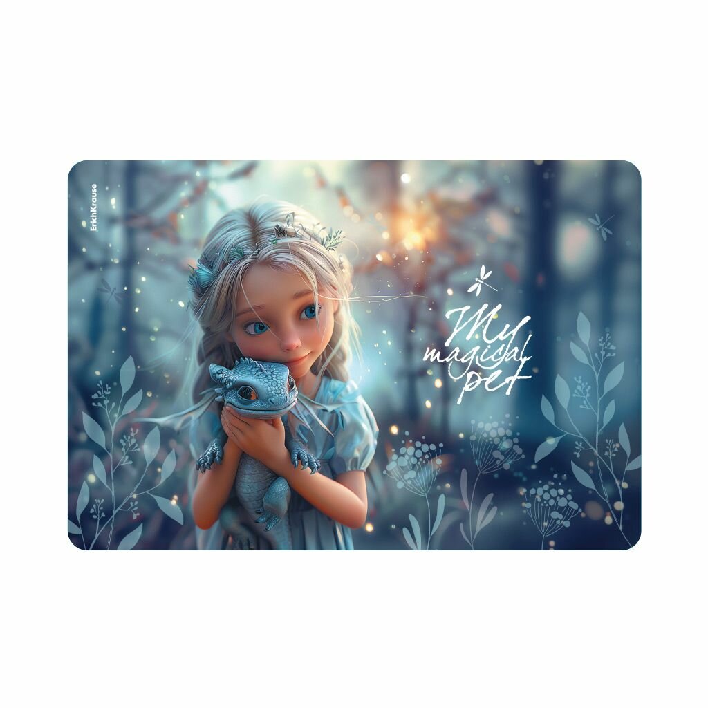 2 настольных покрытия детских ErichKrause "Magic Pet", А3, пластик (63520)