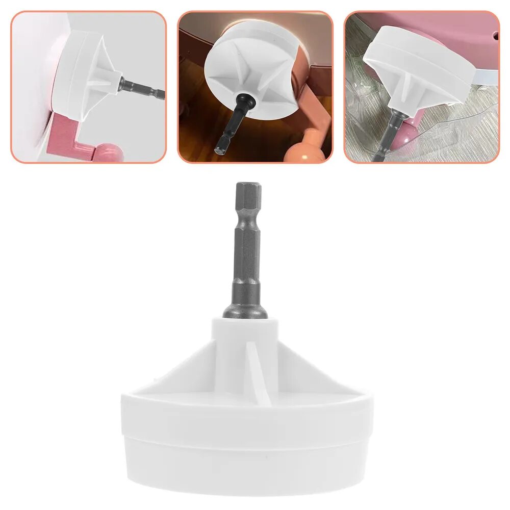 Ручка-адаптер для вязальной машины из пластика белого цвета для рукоделия