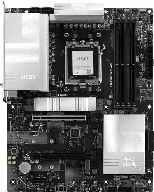 Материнская плата MSI AMD X870 SAM5 ATX PRO X870E-S EVO WIFI