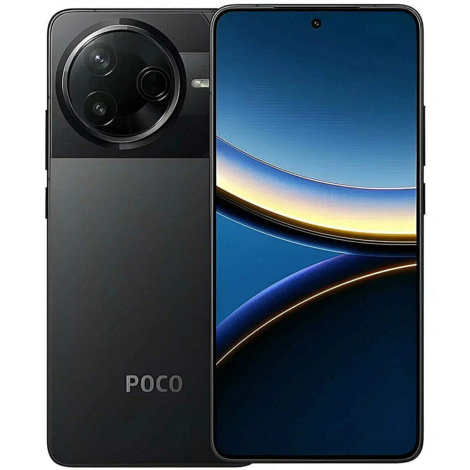 Смартфон Xiaomi Poco F7 Pro 5G 12/512 ГБ, Black,6,67 дюйма Qualcomm Snapdragon 8 Gen3 Поддержка