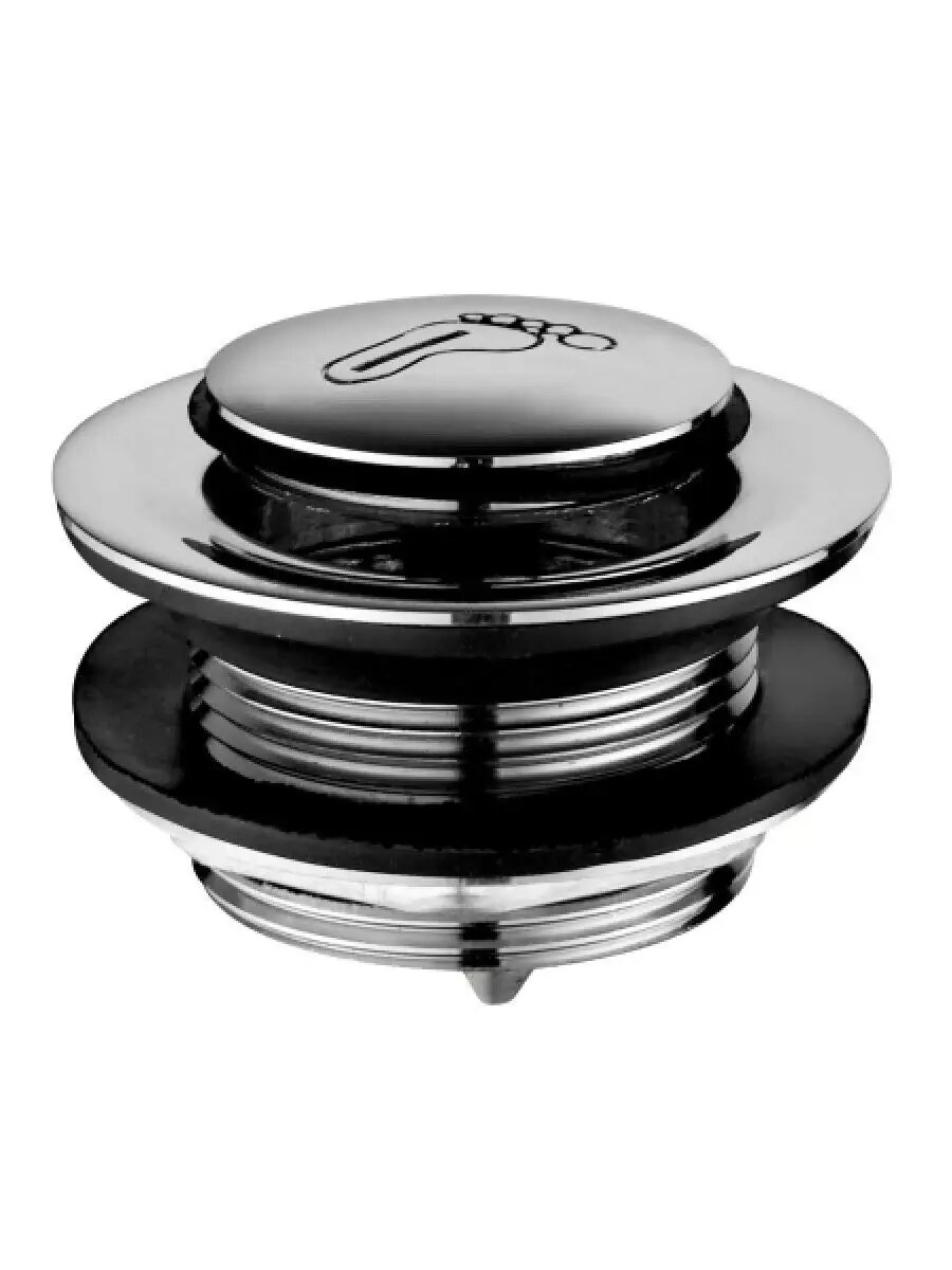 Донный клапан Do.Korona, латунь, для ванны, система клик-клак