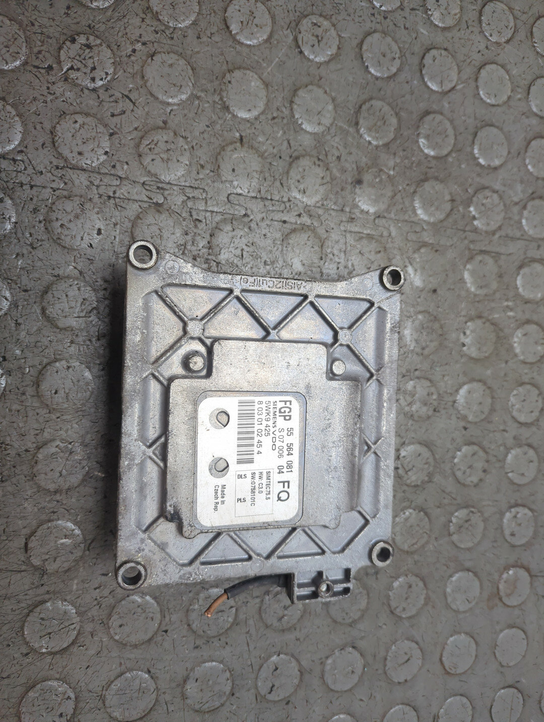 Блок управления двигателем Opel Zafira B Б/У