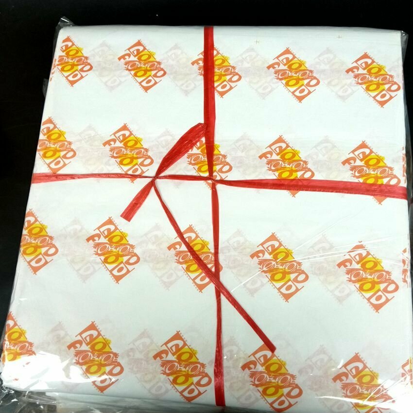 Одноразовая упаковочная бумага для бургеров Burger King, упаковочная бумага для мексиканских и старопекинских куриных роллов, бумага для тайваньских рисовых шариков.