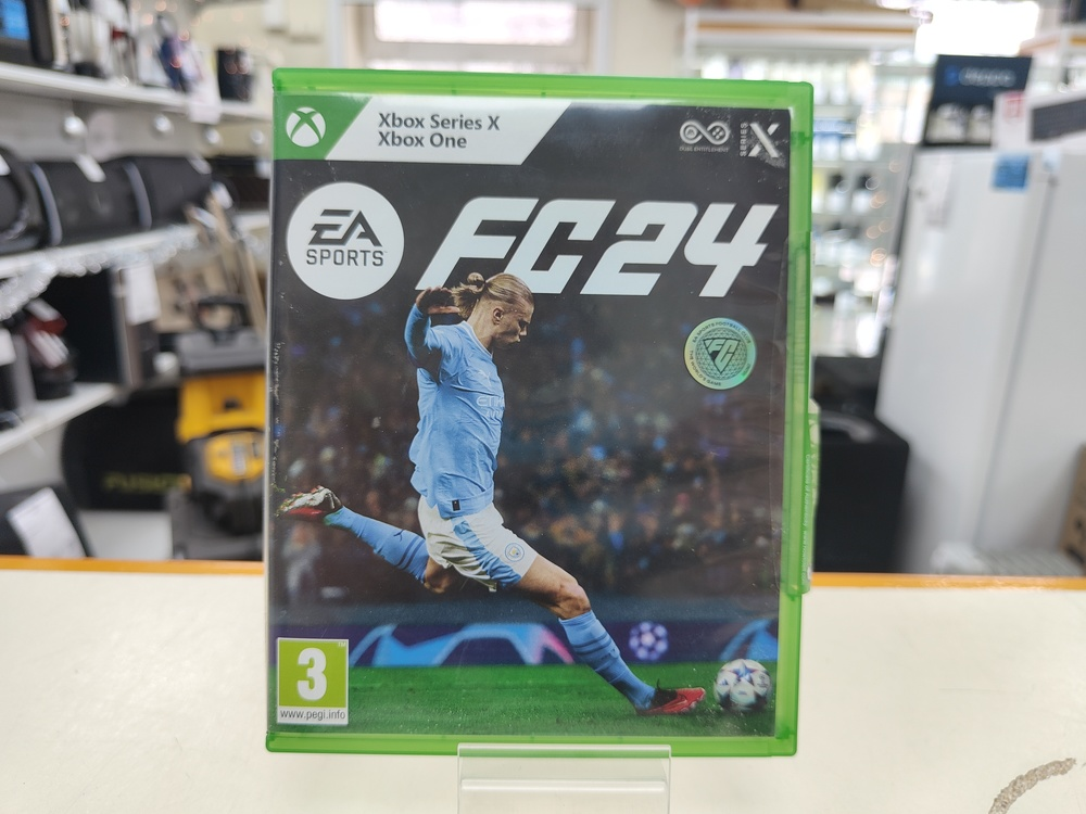 Игра FC 24 (FIFA 2024) от EA Sports для XBOX (Диск), Б/У, уценка