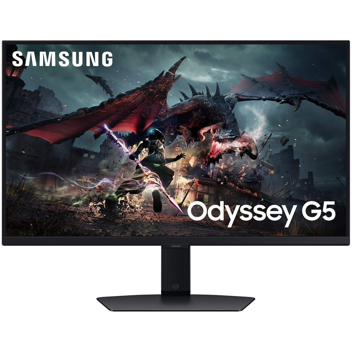 27" Монитор Samsung Odyssey G5 G50D, IPS, 2560x1440, 180 Гц (LS27DG500EIXCI)