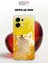 Силиконовый чехол на Oppo A6 Pro / Оппо A6 Про с принтом Лиса в поле