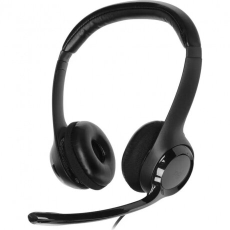 Наушники Logitech H390 темно-серый (981-000803)