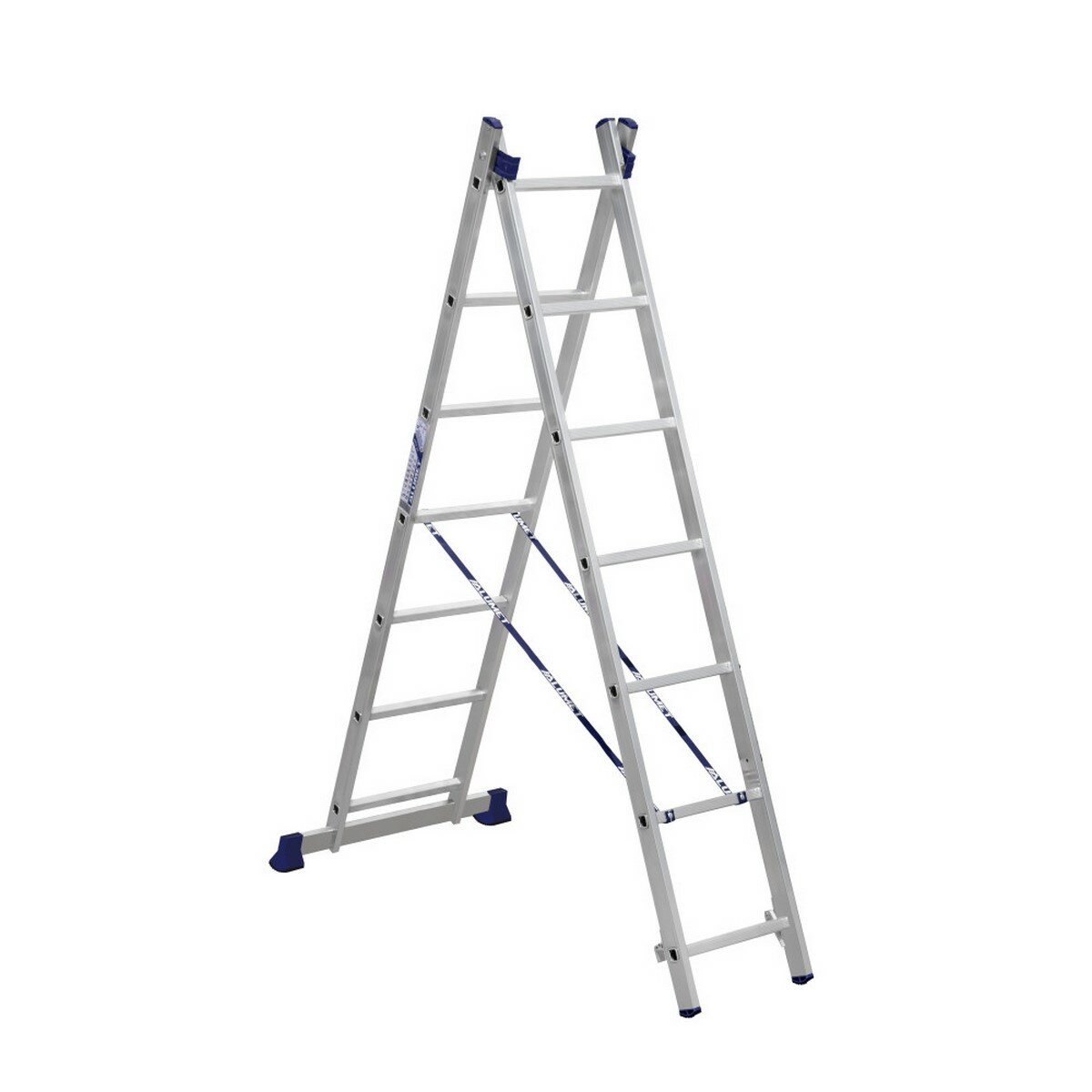 Двухсекционная Лестница Alumet 2Х7 Алюминиевая 5207, Длина 3.0 М.