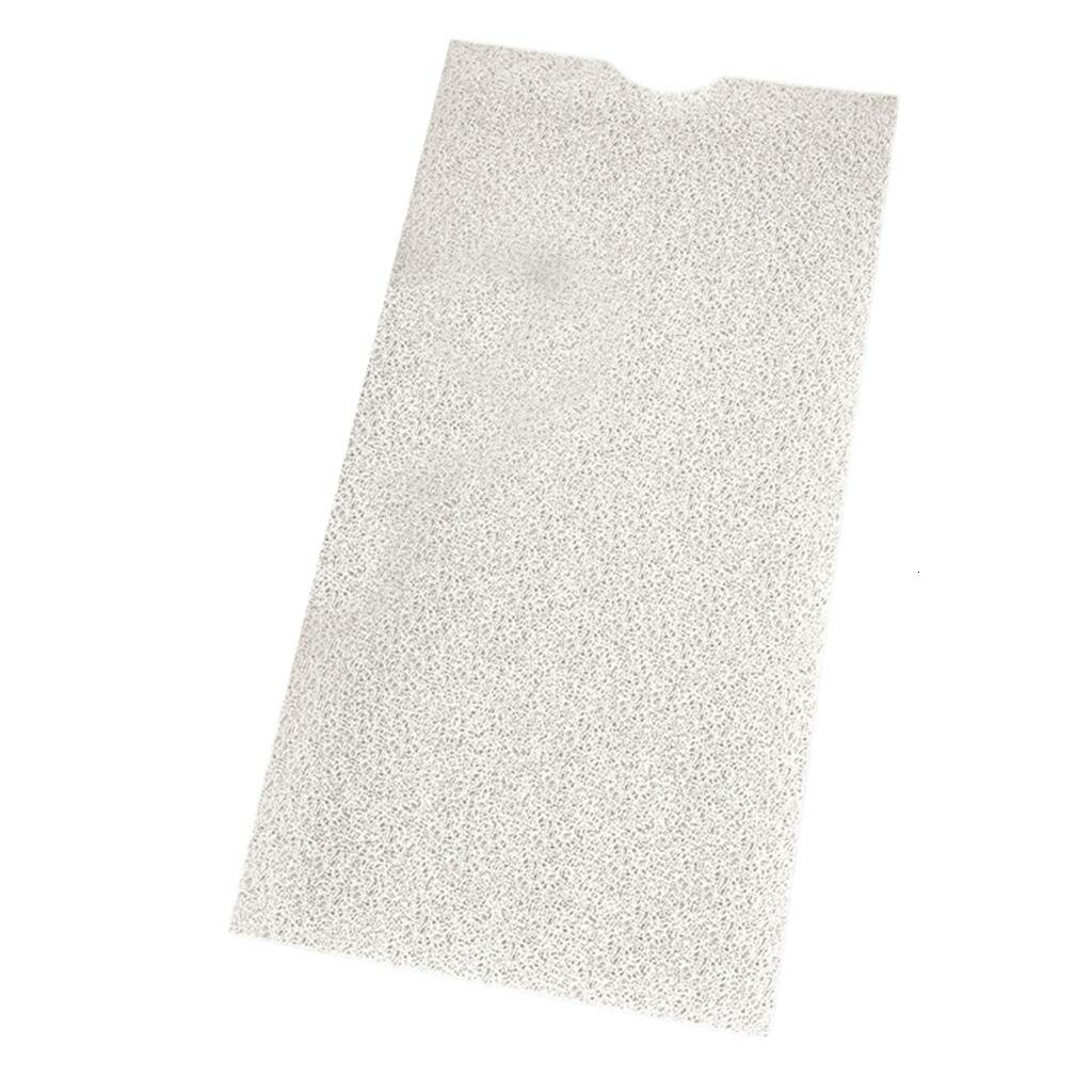 Антилипкая резиновая коврик для ванной, Белый
