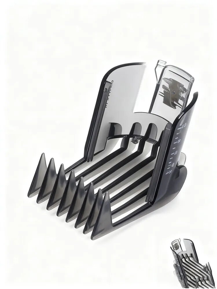 Машинка для стрижки Насадка на машинку для стрижки волос QC5105 QC5115 QC5120 QC5125 QC5126 QC5130 QC5132 Регулируемая 3-21 мм, разноцветный