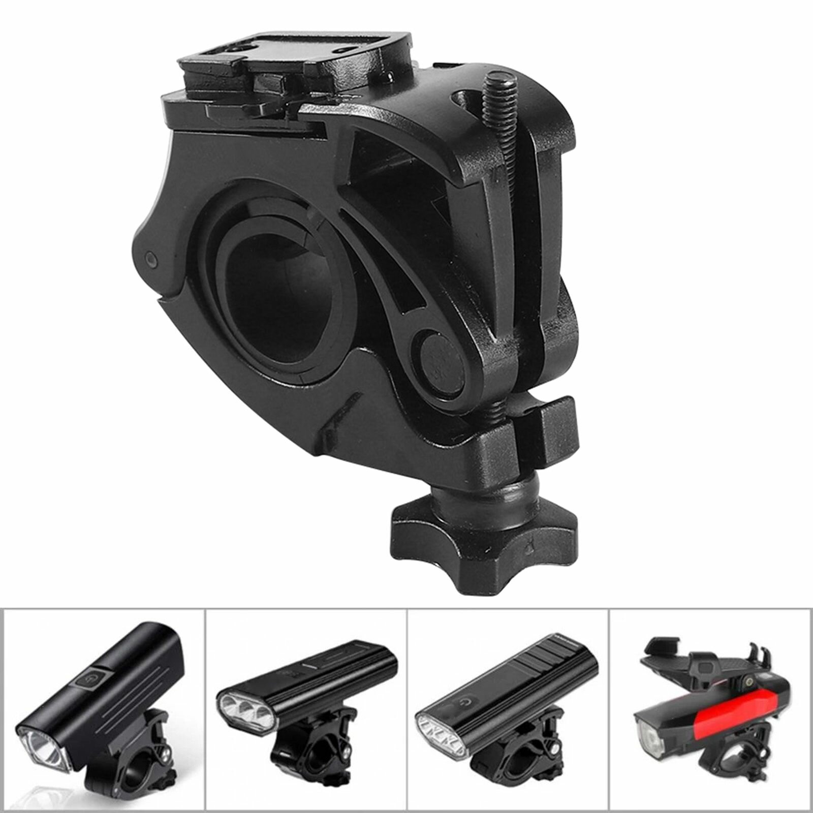 Держатель для велосипедного фонаря крепление фонарика