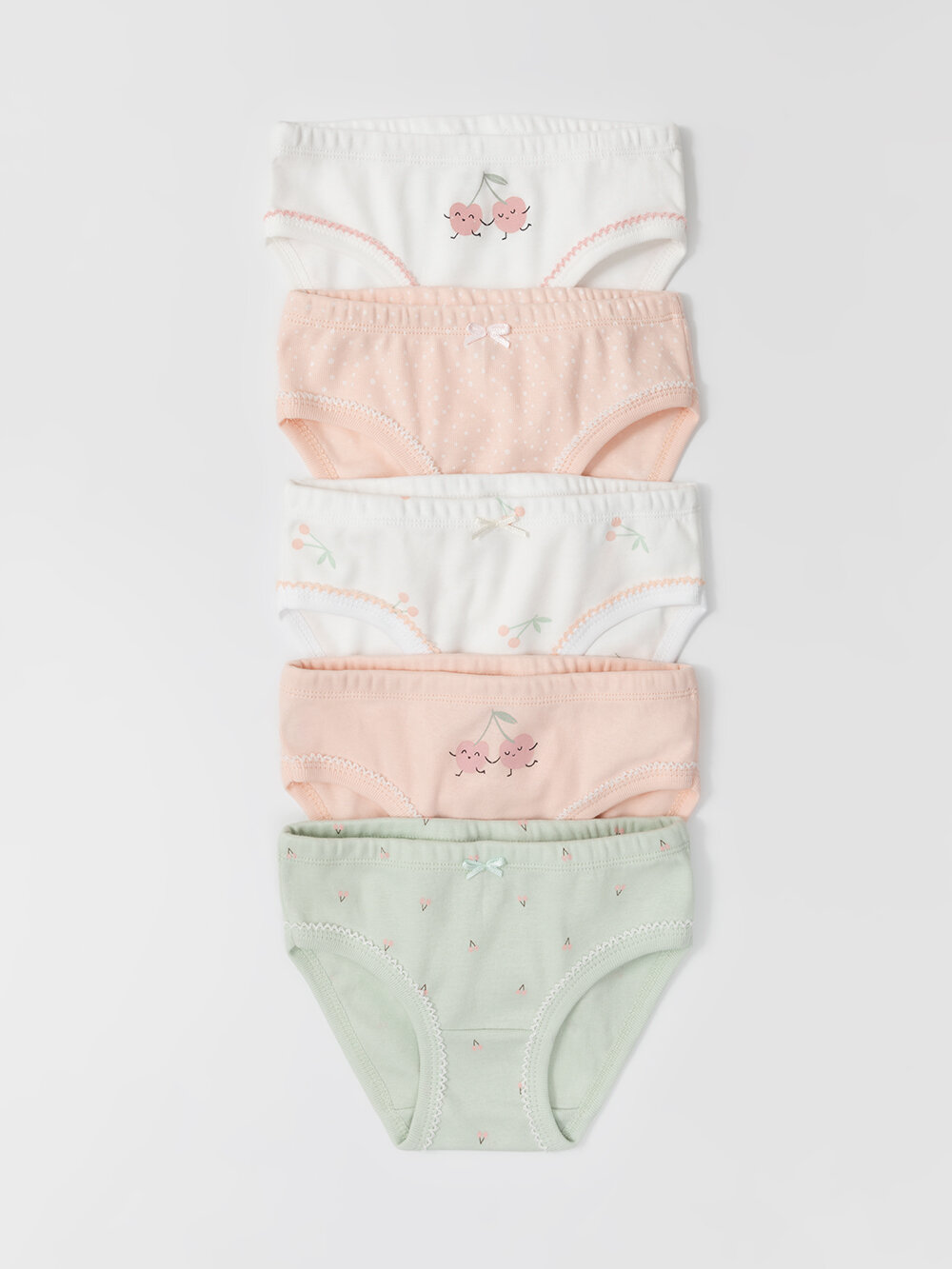 Трусы набор хлопковых трусов для детей, 5 шт