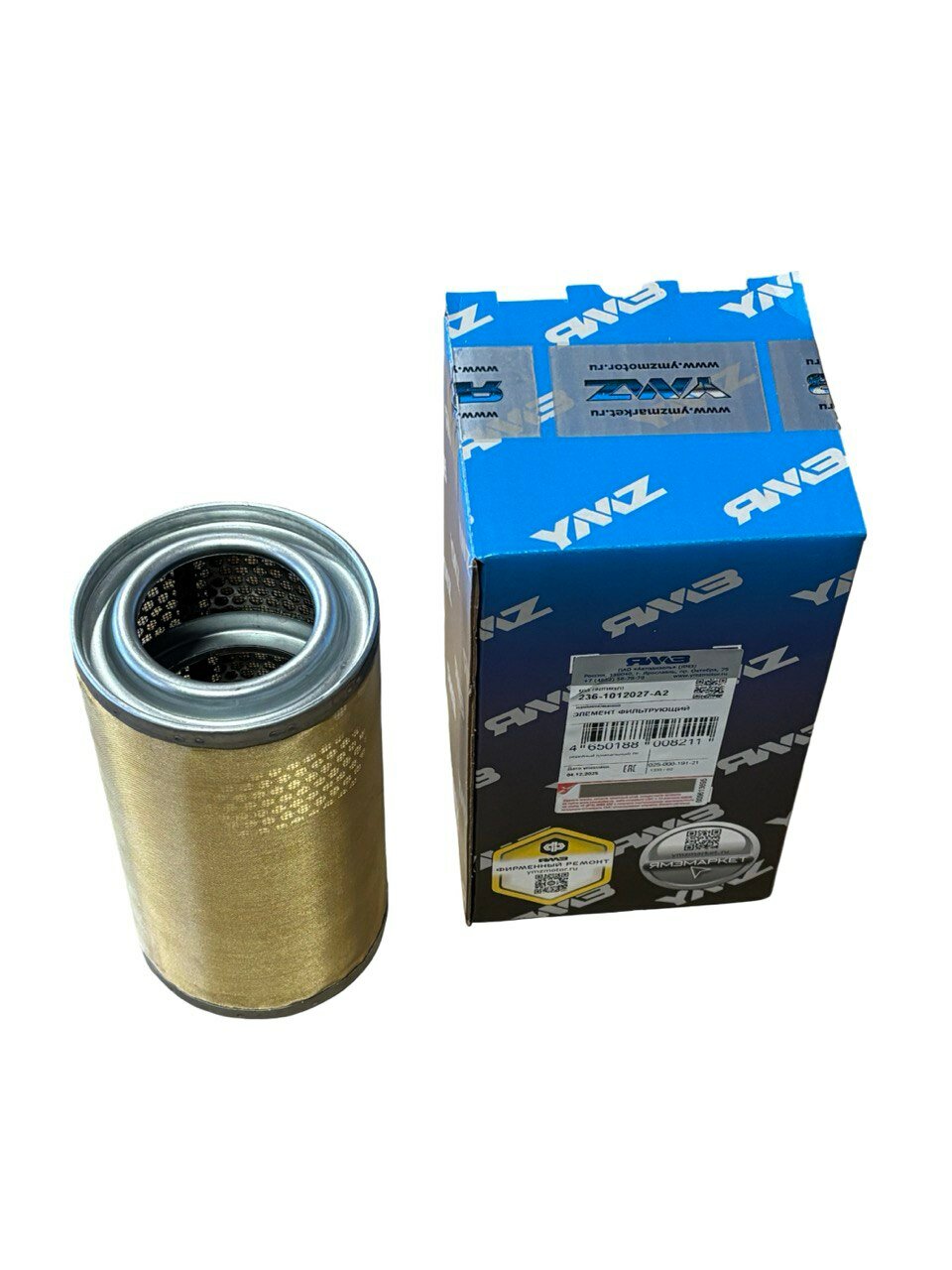 Элемент фильтрующий ЯМЗ масляный грубой очистки (металлическая сетка)