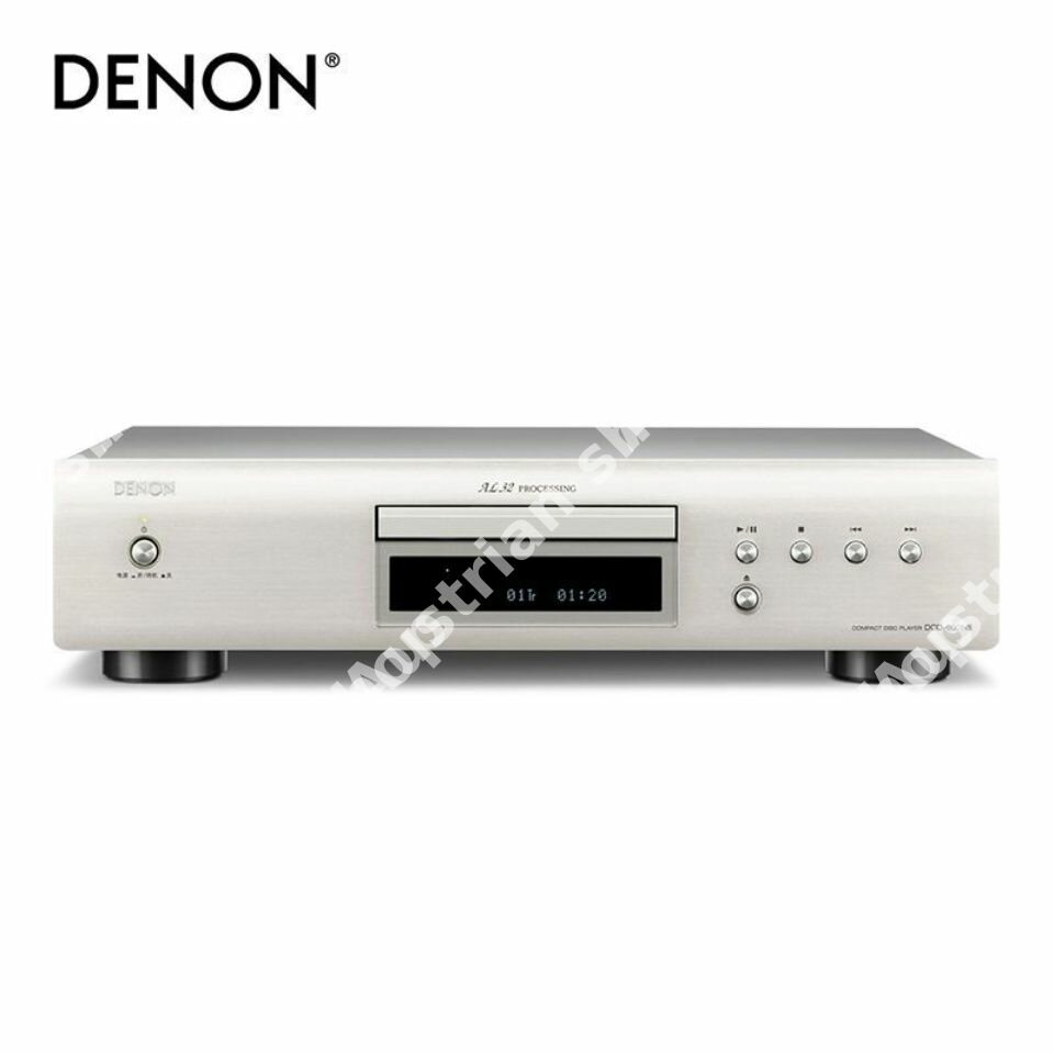 Эксклюзивный серебристый Hi Fi проигрыватель DENON DCD 600NE с режимом чистого сквозного прохода для компакт дисков