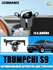 JorManix Автомобильный держатель для телефона Trumpchi S9 Зажим ABS-пластик черн...