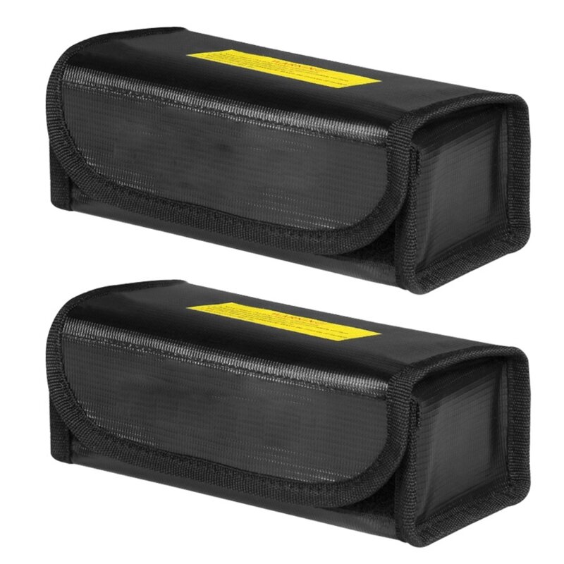 Огнестойкий Чехол Для хранения аккумуляторных батарей С Металлическим слоем И прочной усиленной конструкцией