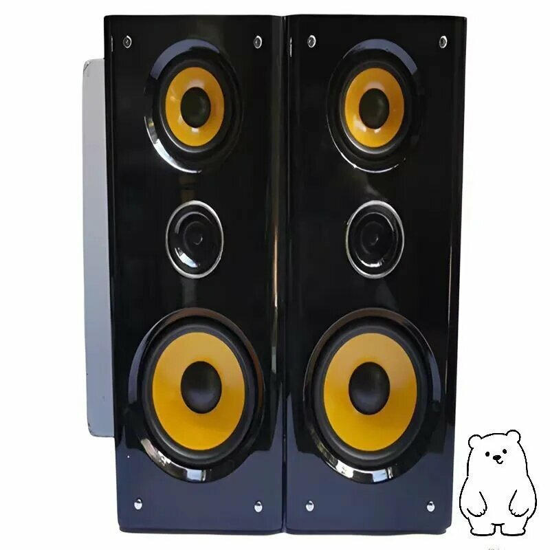 Пара 8.5" 3-полосных полочных акустических систем Hi-Fi (2 шт.)