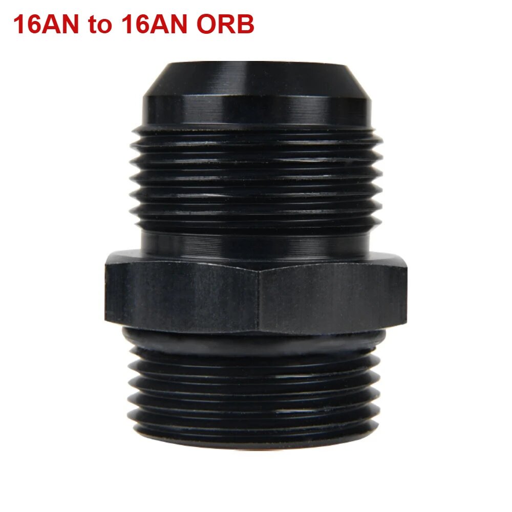 AN4 AN6 AN8 AN10 Фитинг уплотнительного кольца ORB между мужчинами AN12 AN16 AN20 Переходник редуктора Прямой разъем Соединение Масляный радиатор Топливо
