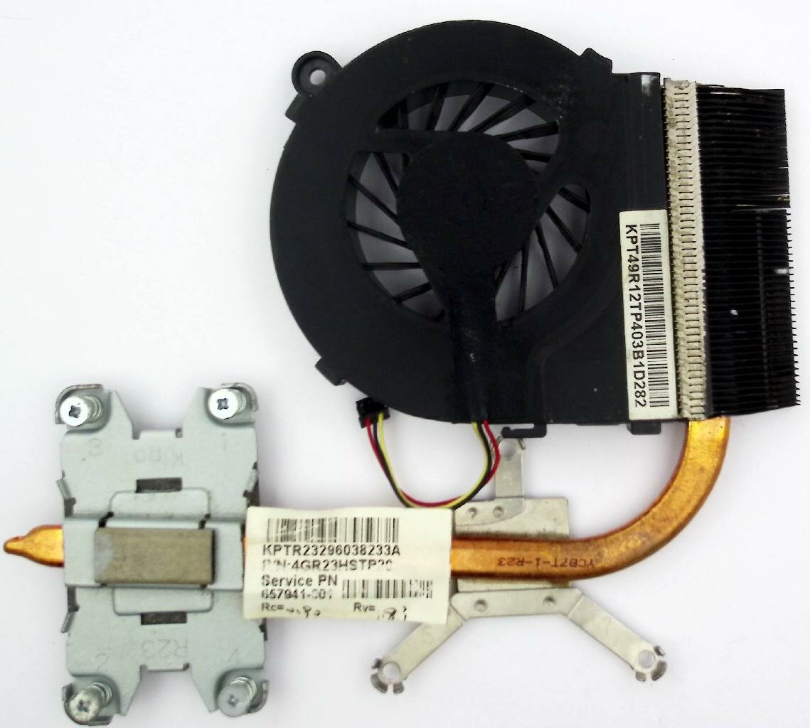 Система охлаждения HP Pavilion G4-1000, G6-1000, G7-1000