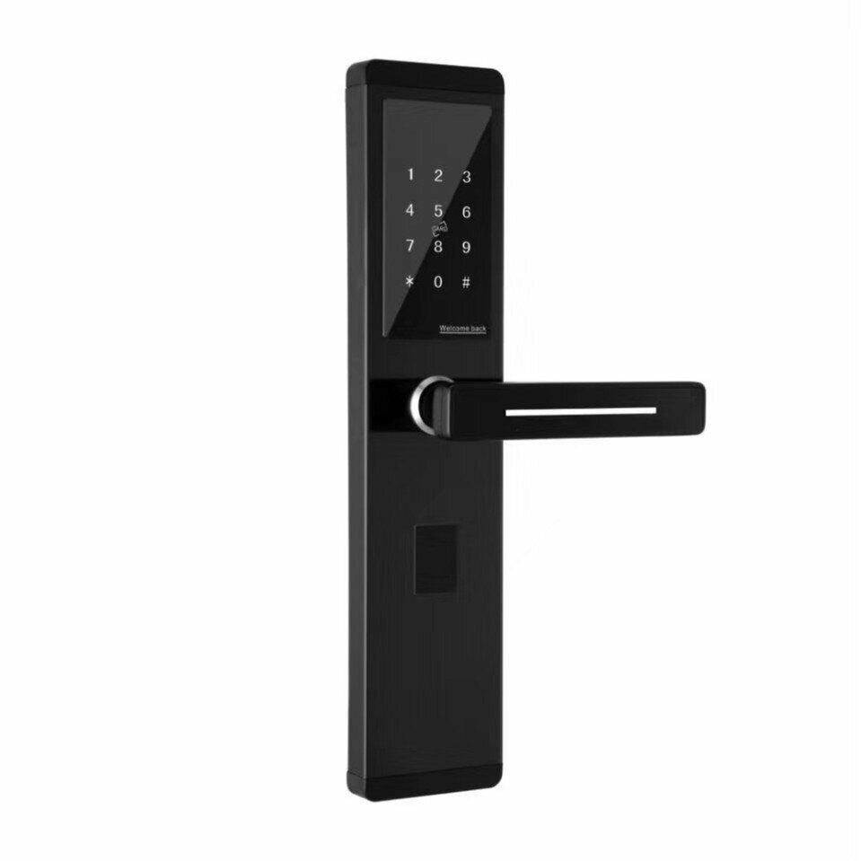 Замок с паролем, управляемый через Bluetooth-приложение на мобильном телефоне, для съемных квартир, замок с функцией считывания карт, умный замок, электронный замок, замок с датчиком IC-карты.