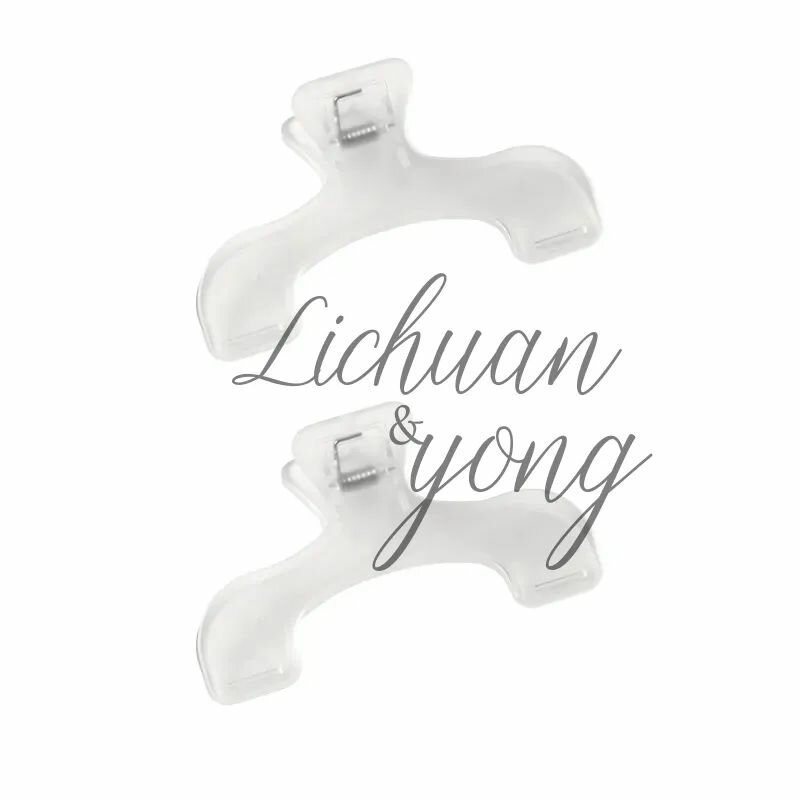 Прозрачные зажимы для книг (2 шт.)