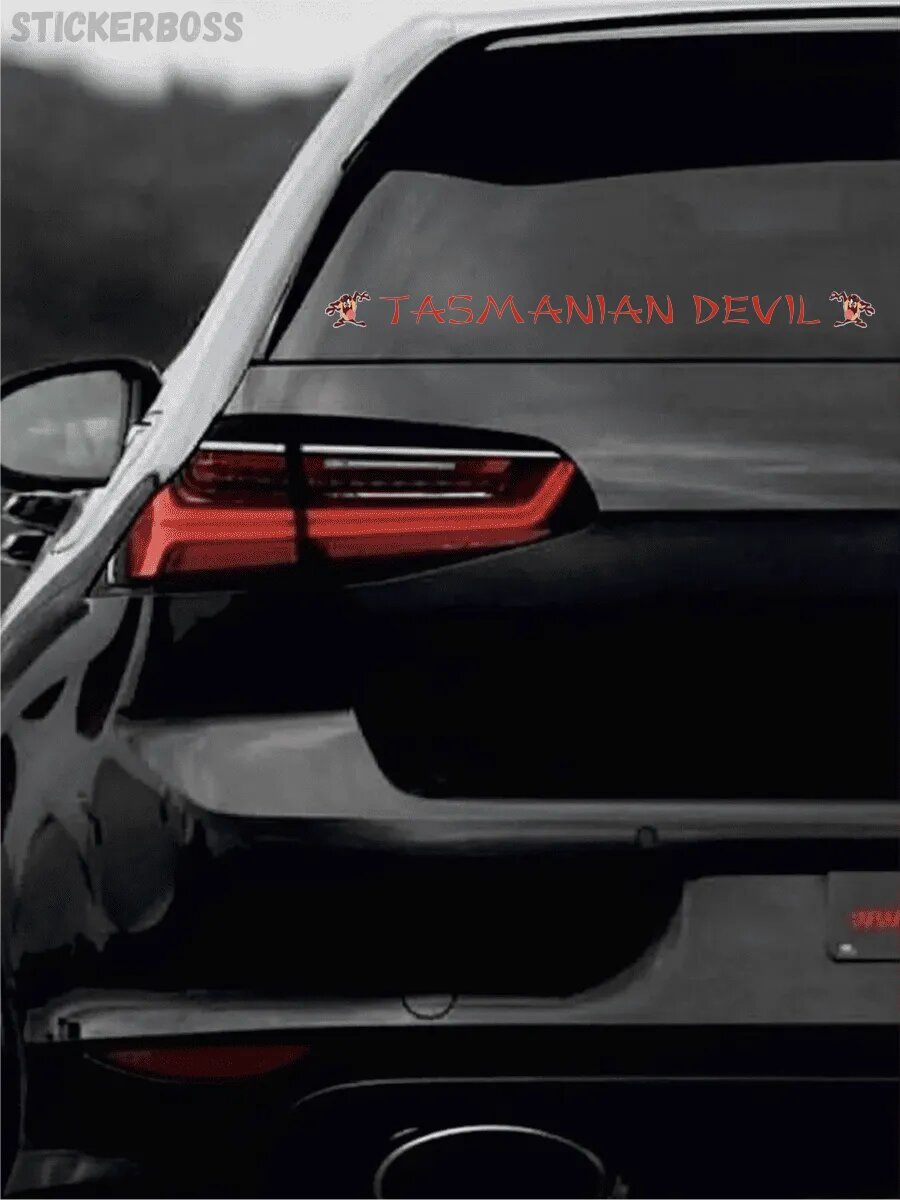 Наклейка на авто Tasmanian devil 40 см