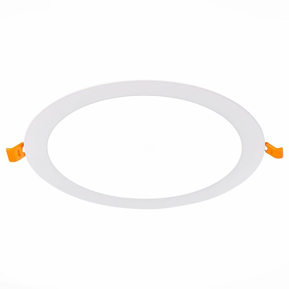 ST209.538.18 ST-Luce Св-к встр. Белый LED 1*18W 3000K 1 296Lm Ra80 110° IP20 D225xH8 90-265V.