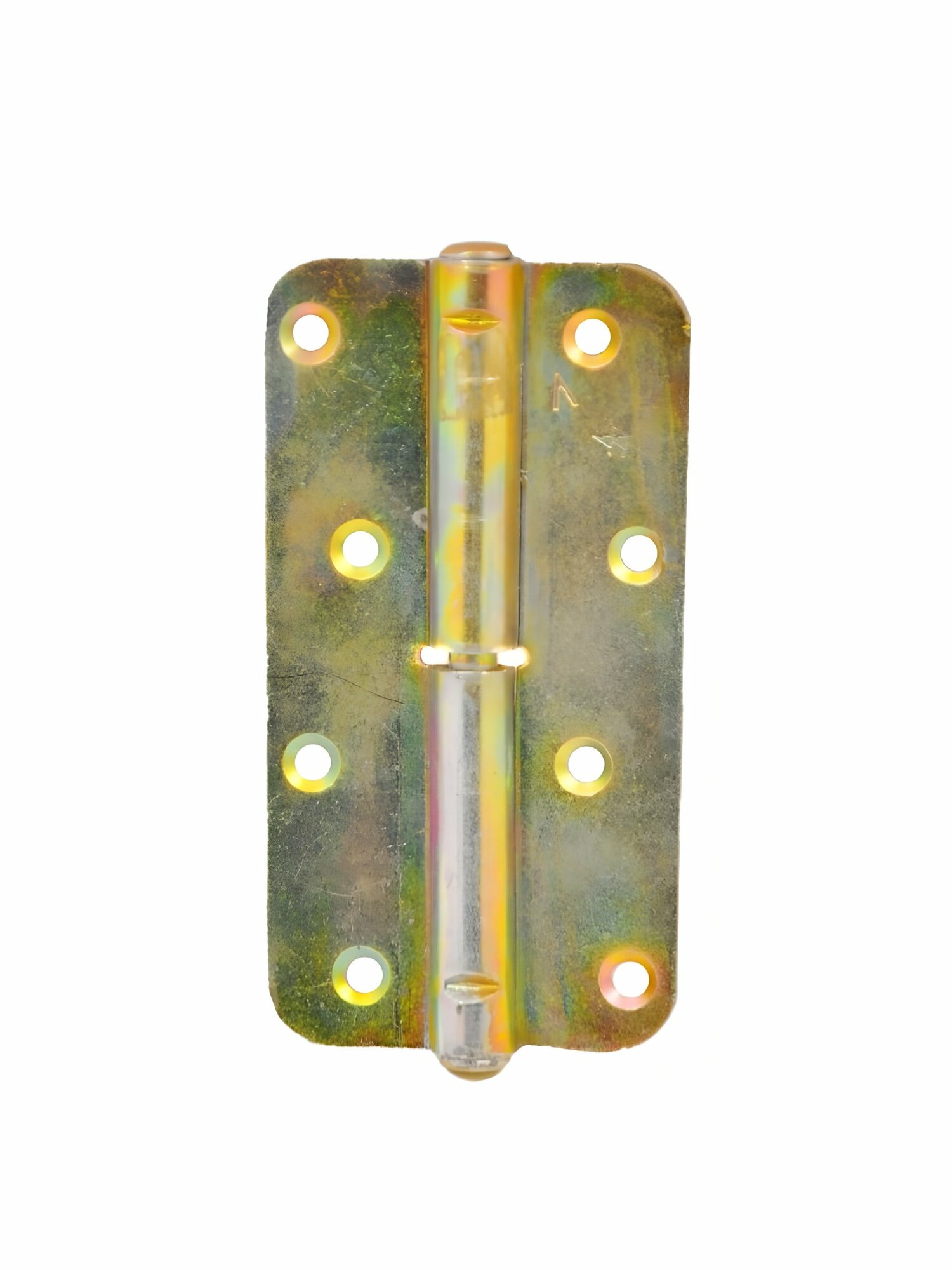 Петля накладная для деревянных дверей, БелТИЗ, 130х74 мм, правая, ПН1-130, оцинкованная