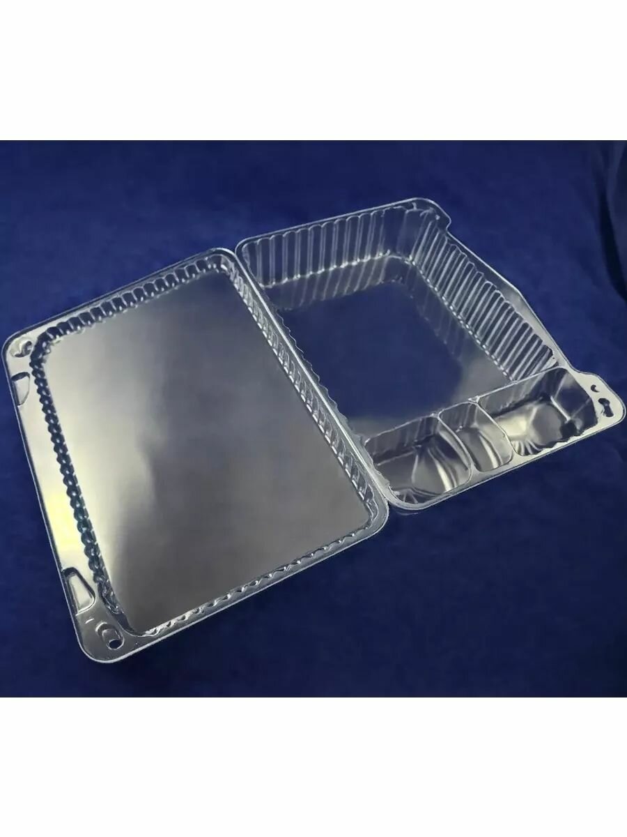 Контейнер для суши 4 секции 265x193x57 мм 20шт