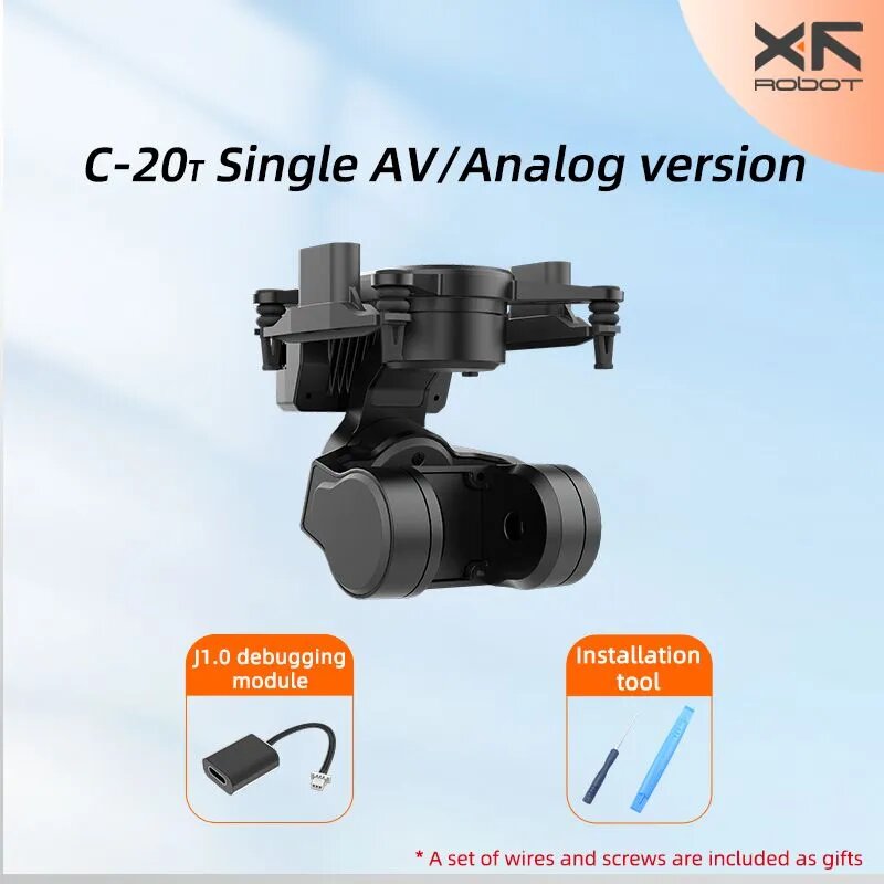 AllXF C-20T 3-осевой стабилизатор Zoom Gimbal для камеры