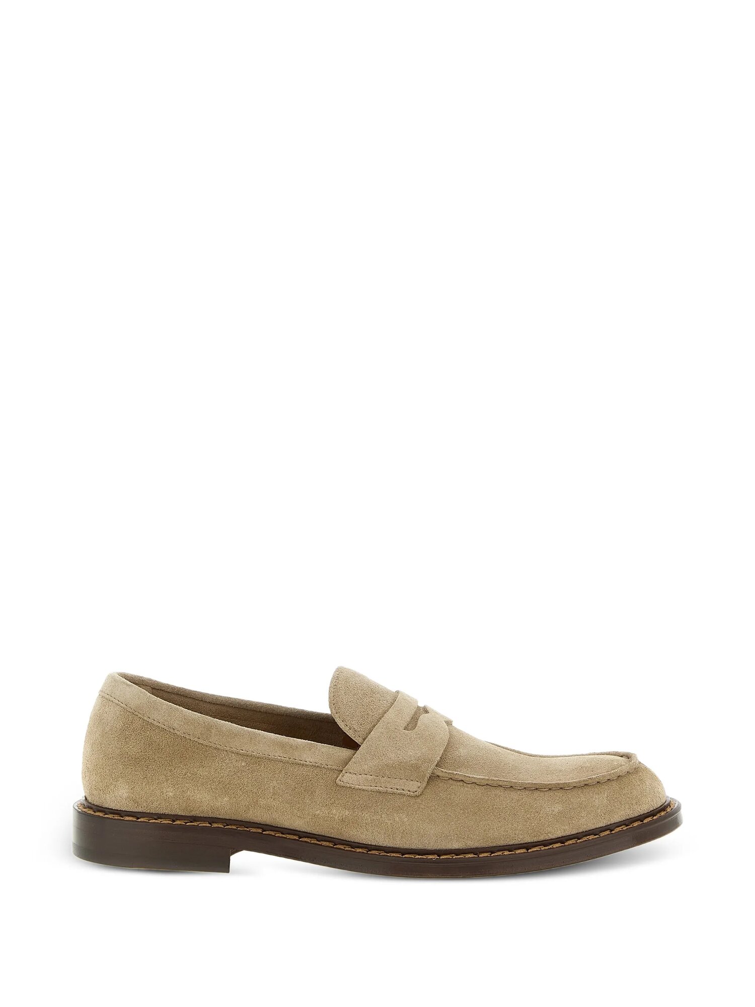 Лоферы Suede loafers