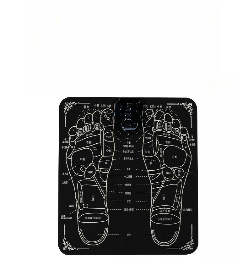 Миниатюрный умный EMS-массажер для ног, устройство для терапии меридианов и акупунктурных точек с импульсным