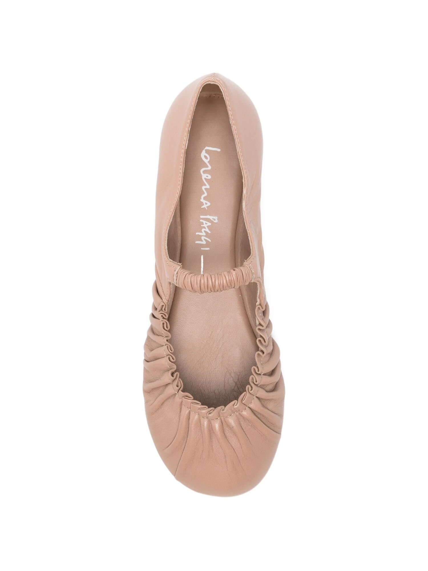 Балетки Lorena Paggi Ruched-strap ballet flats, размер 38, разноцветный — фото 1
