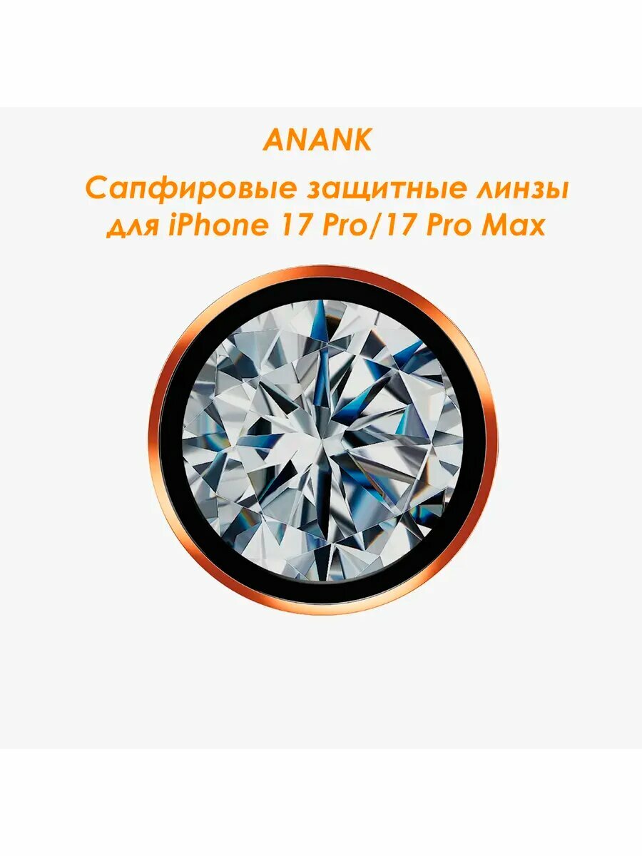 Защитные линзы на камеру для айфон 17 Pro/17 Pro Max
