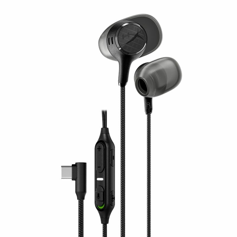 Наушники HyperX Cloud Earbuds, с микрофоном, внутриканальные, 1.2 м