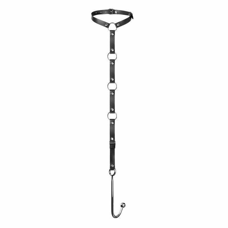 Крюк анальный металлический из нержавеющей стали серебристый, БДСМ аксессуары для взрослых, расширение и стимуляция