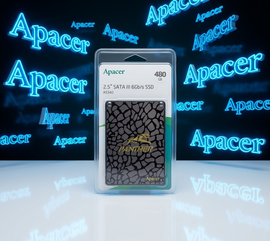 SSD Apacer AS340X Panther 480GB (SATA, 2.5")