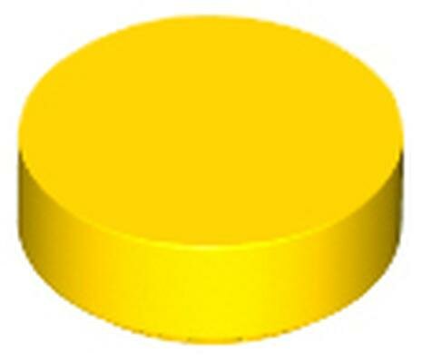 Деталь Lego 98138 Tile, Round 1 x 1