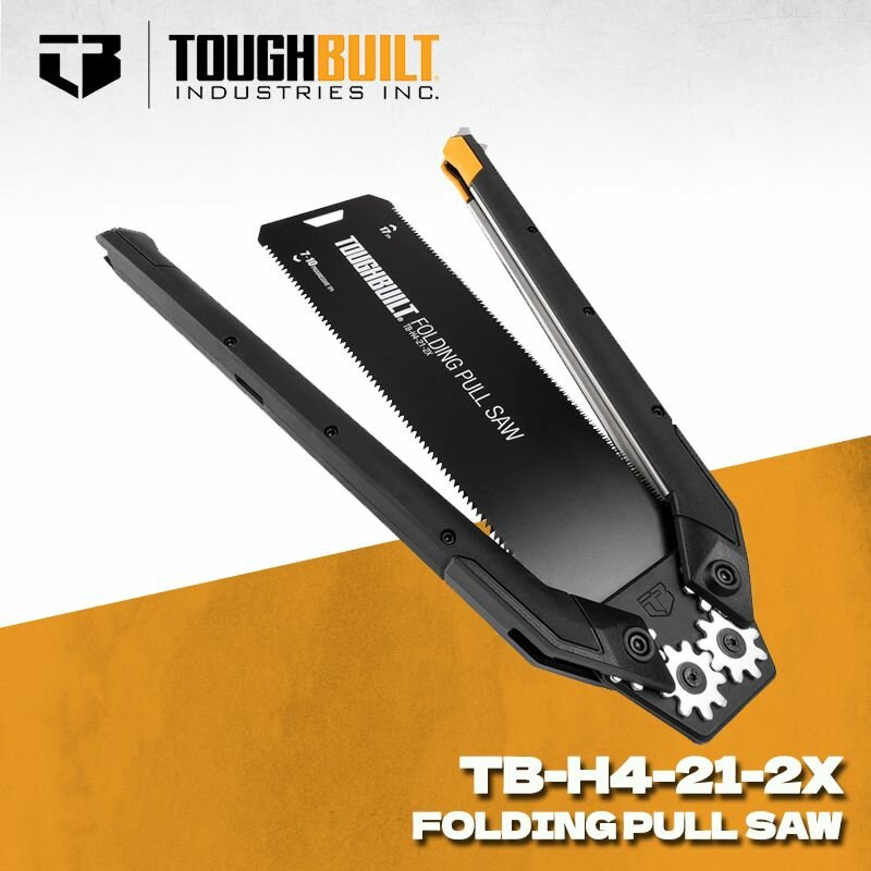 TOUGHBUILT TB-H4-21-2X Складная Pull Saw