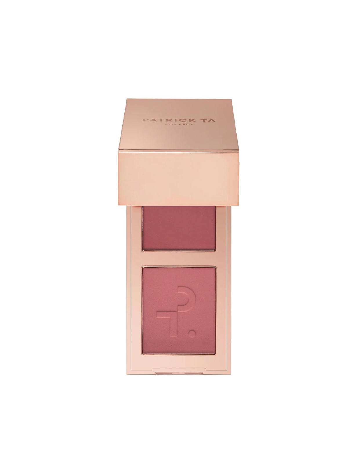 Палетка румян мини PATRICK TA Major Headlines Double Take Cream and Powder Blush Duo оттенок She Goes To The Gym