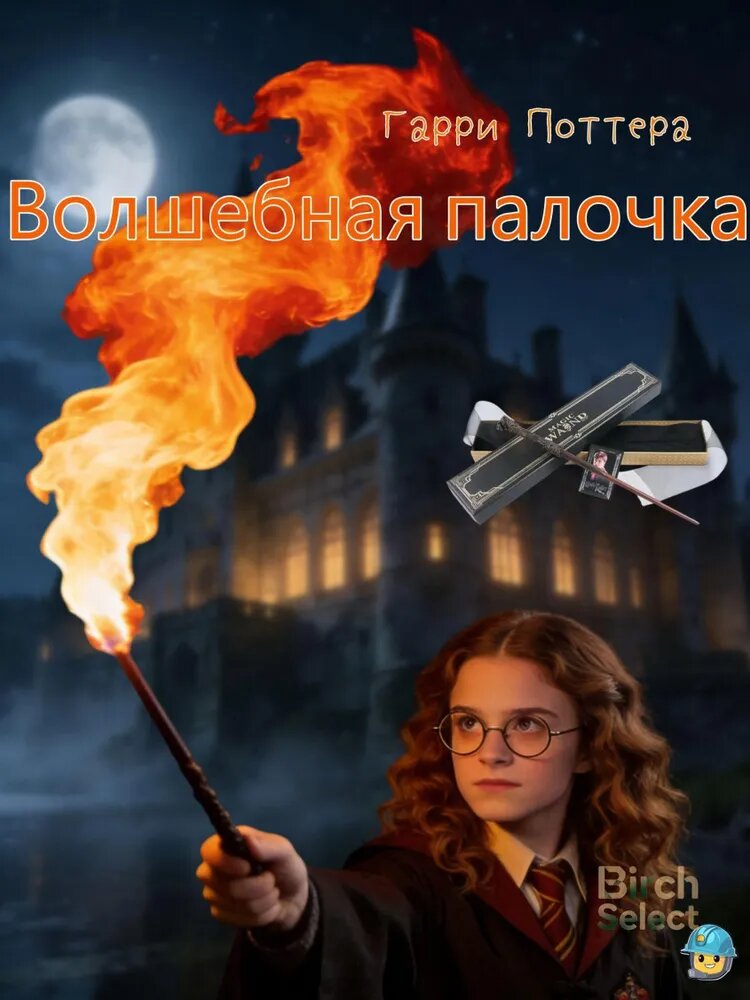 Волшебная палочка карнавальная, длина 40 см, из ABS пластика, для девочки