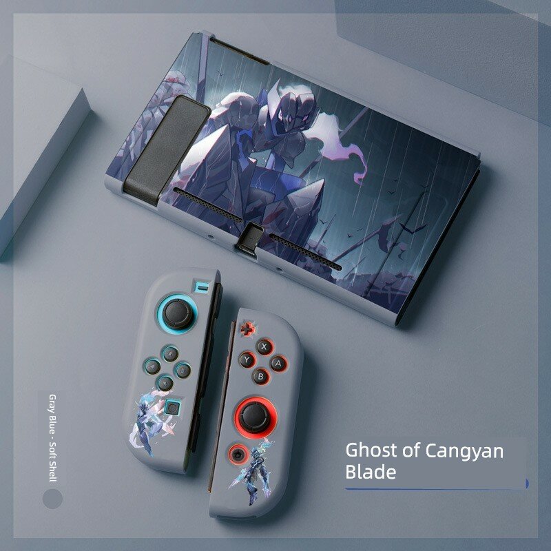 Док-станция 6.2 дюйма для Nintendo Switch с рисунком Арцеуса и Красного Лизарда