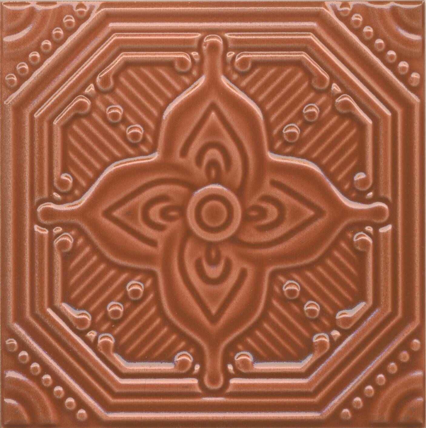 Керамическая плитка KERAMA MARAZZI SSA005 Декор Салинас оранжевый 15х15 Цена за 1/шт