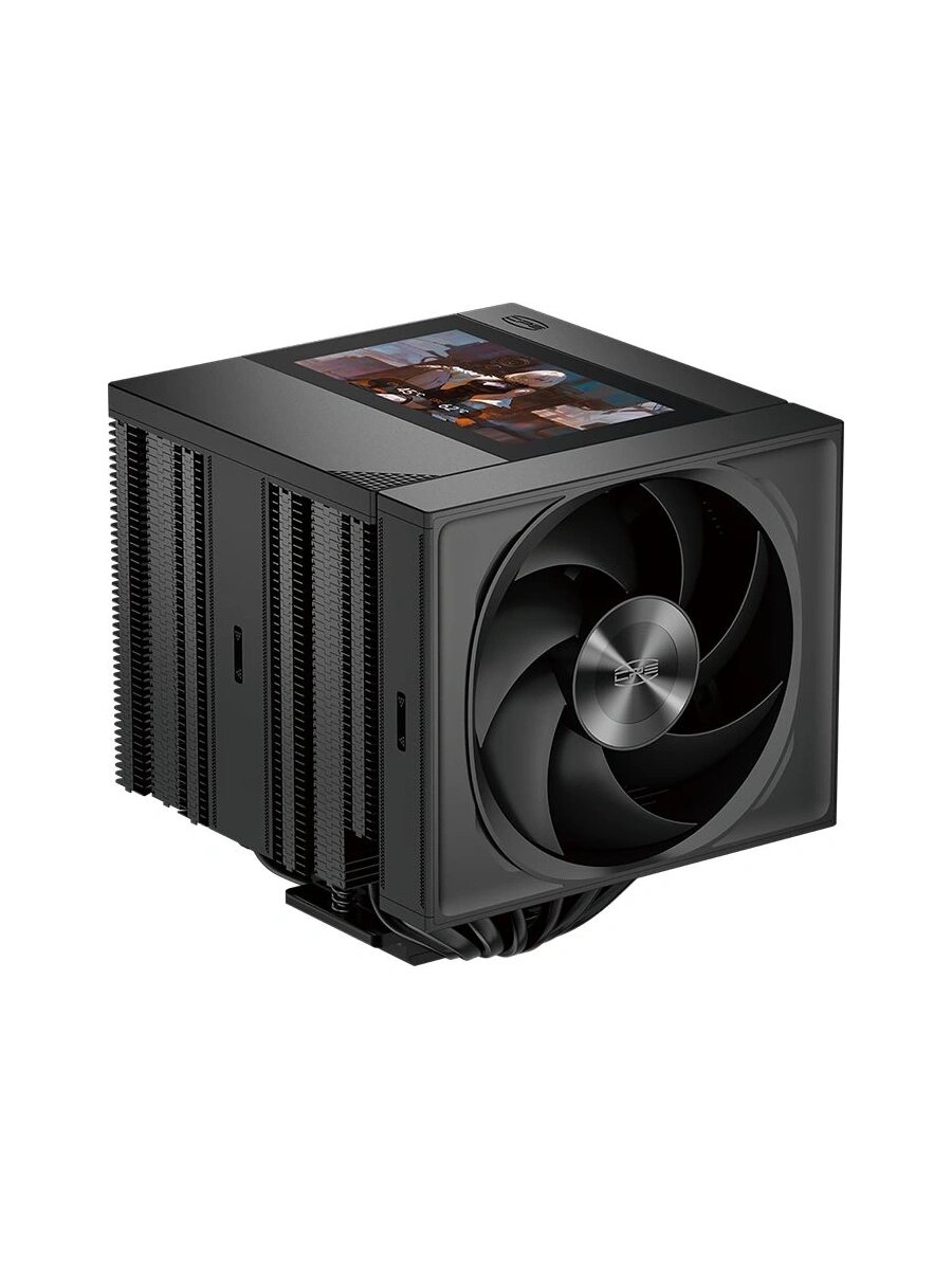 Устройство охлаждения(кулер) PcCooler RZ820 Display BK нет подсветки Soc-AM5/AM4/1200/1700/1851 черн