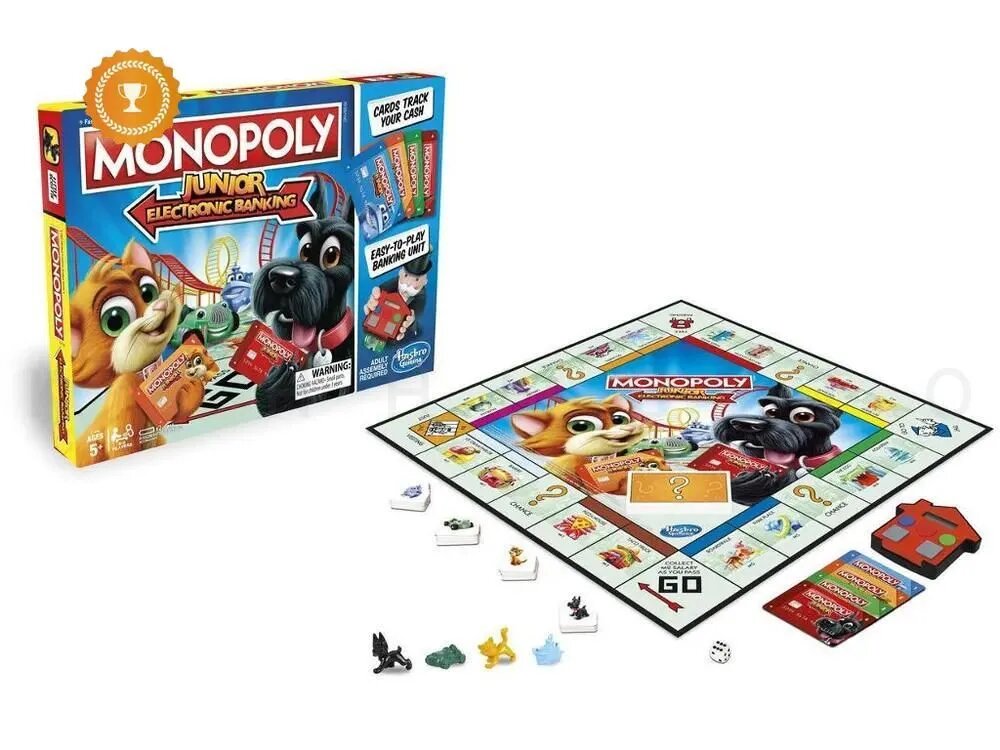 GM Hasbro Монополия Джуниор E1842