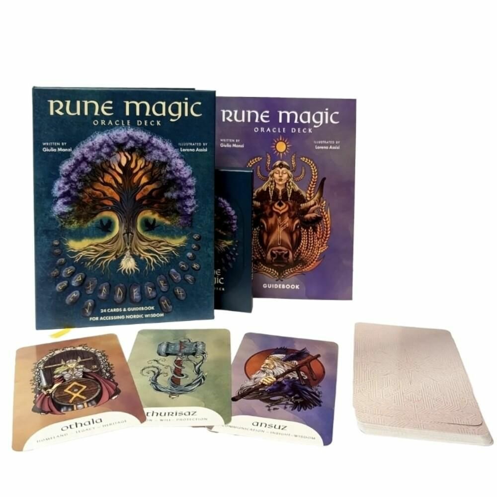 Карты Таро "Rune Magic" US Games / Магия Рун